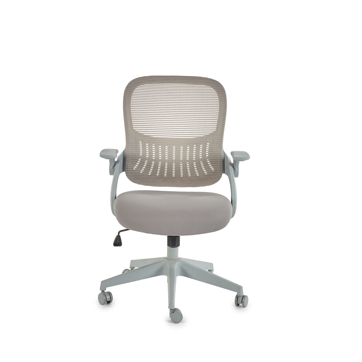 Juno Office Chair Grey Frame Grey Mesh JUN001 – Havenheim Furniture